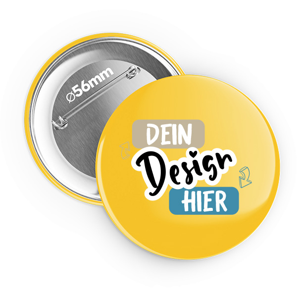 Buttons mit Logo – Anstecker selbst gestalten